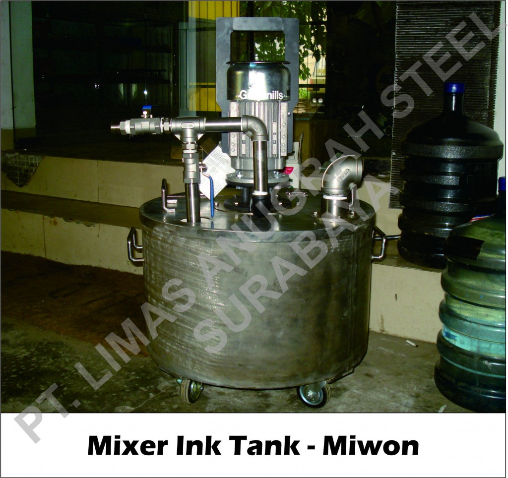 Mixer Ink Tank - PT Limas Anugrah Steel